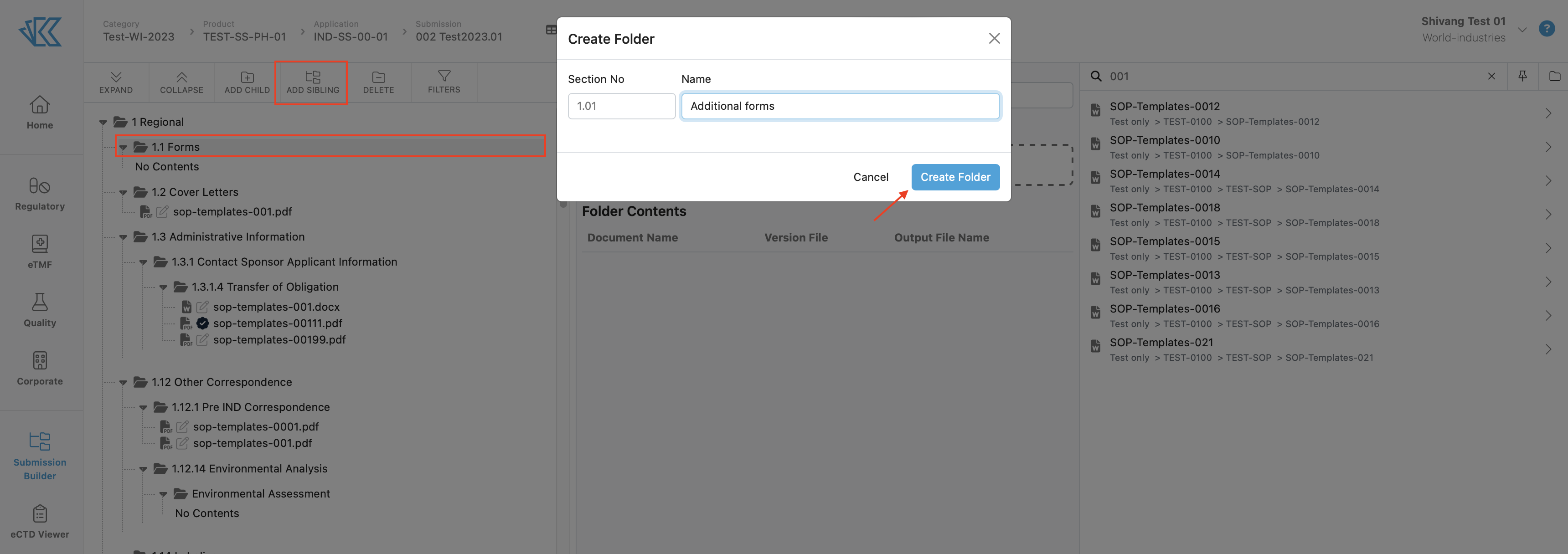 Navigating And Updating Submission Application In The Submission 