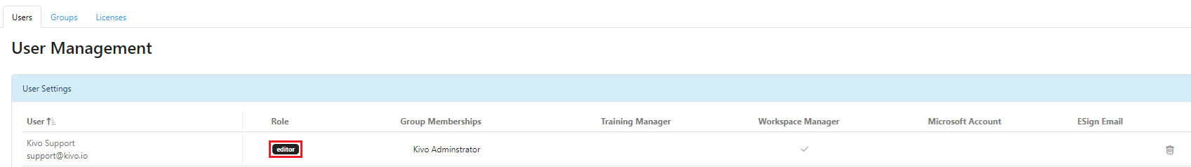 Create new users (V2) – Kivo