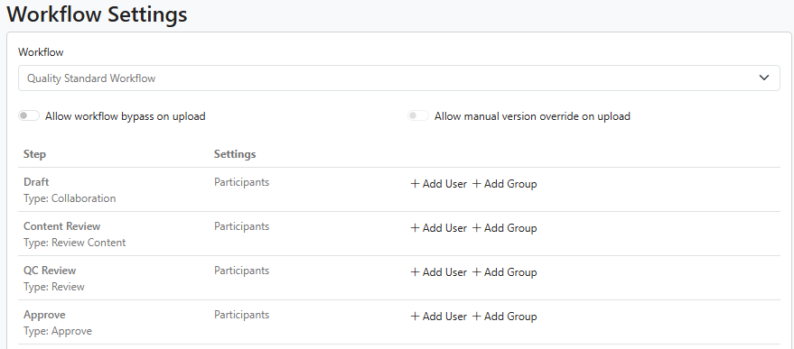 Custom Workflows - Adding a workflow to a cabinet – Kivo