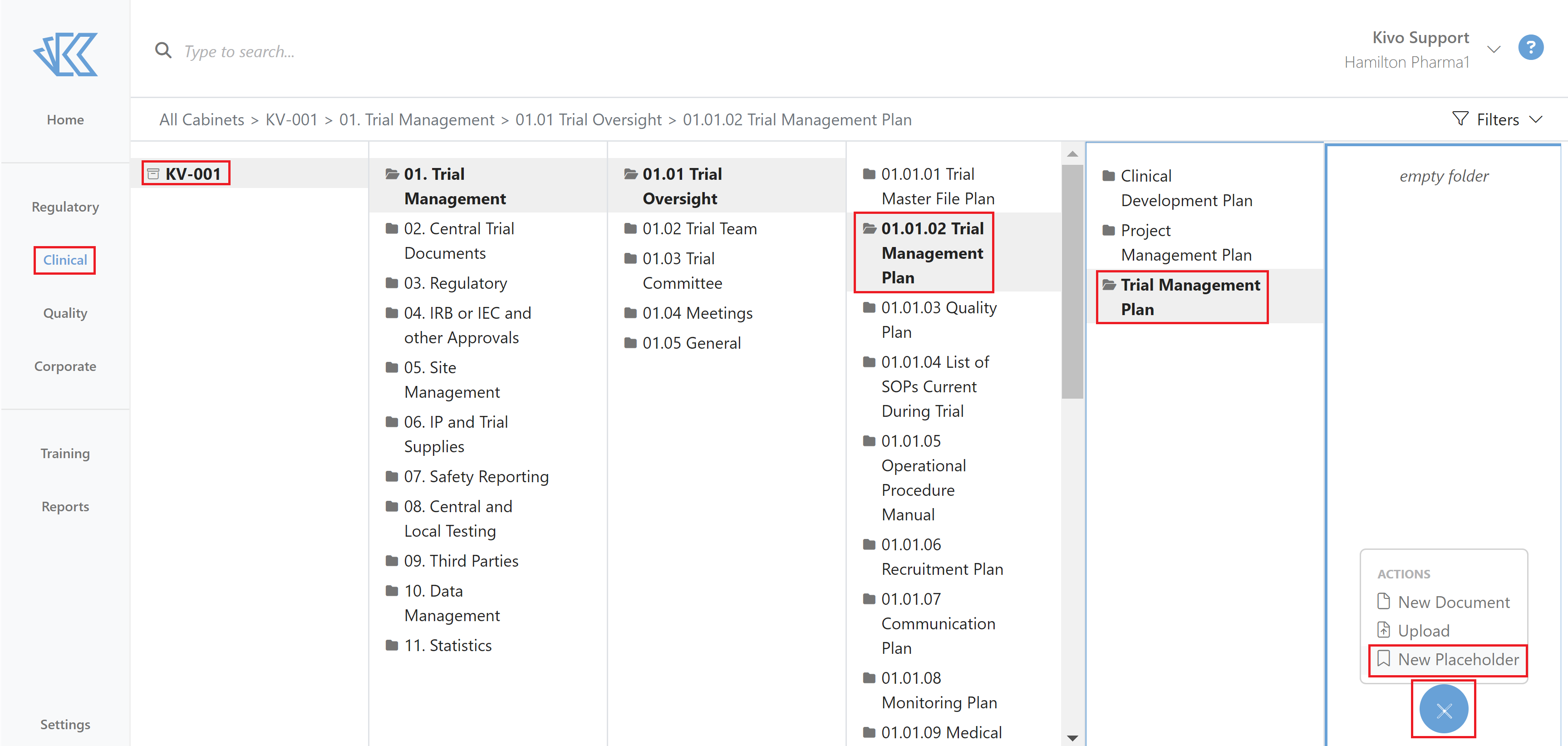 Create Placeholders – Kivo