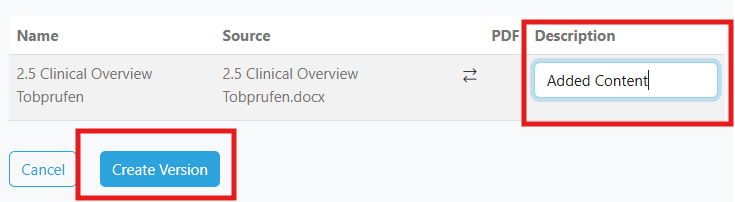Adding a Version to a File or Document – Kivo