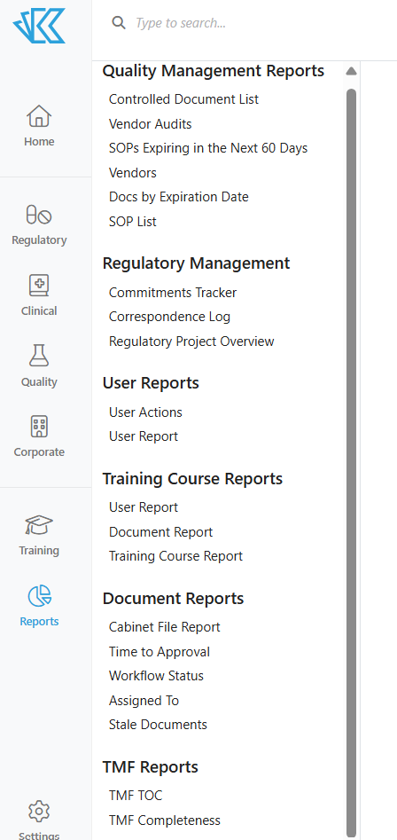 Reporting Overview – Kivo