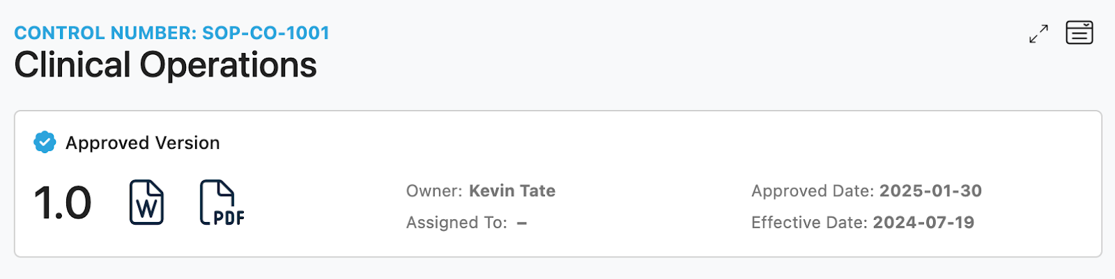 Updated Document Card – Kivo