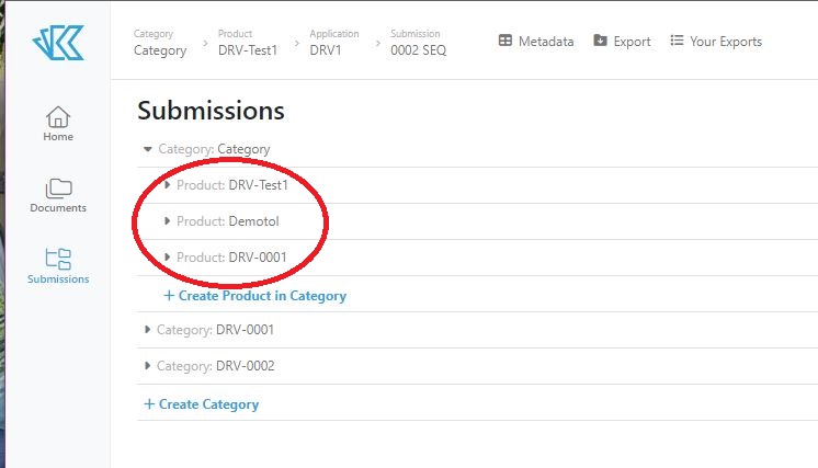 Modifying the name of a Submission – Kivo