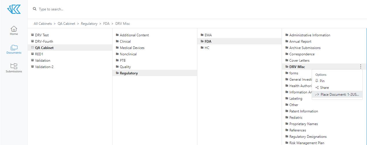 Move a file in Kivo – Kivo